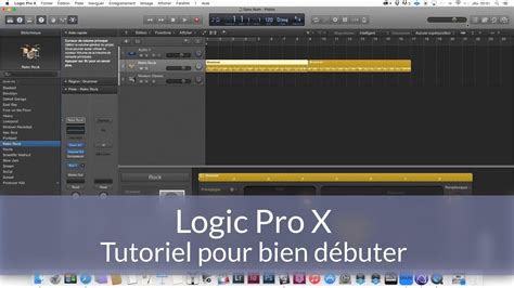 Tuto débuter avec Logic Pro X