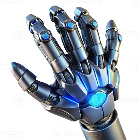 Elegant Traditional A Bionic Arm Flexing Its Metallic Fingers 57759046 Png