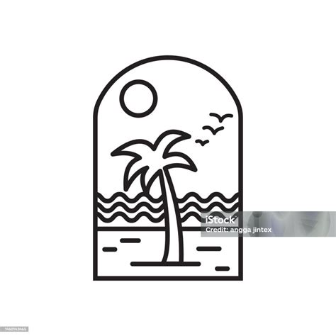 벡터 일러스트 레이 션 서핑 테마 배지 디자인 티셔츠 프린트 포스터 스티커 및 기타 용도 0명에 대한 스톡 벡터 아트 및 기타 이미지 Istock