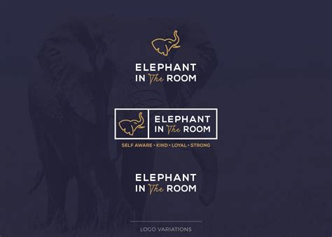 Elephant In The Roommens Clothing Line Logo On Behance
