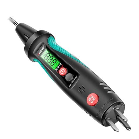 Ewgqwb Clearance Non Contact Voltage Tester Outlet Tester Receptacle Detector With Voltage LCD