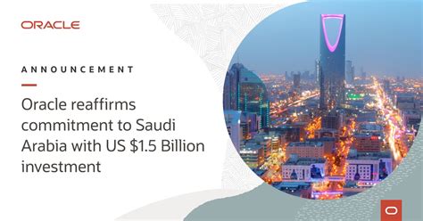 Oracle To Invest Us 1 5 Billion To Meet Cloud Computing Demand In Saudi Arabia Chitra Rengarajan