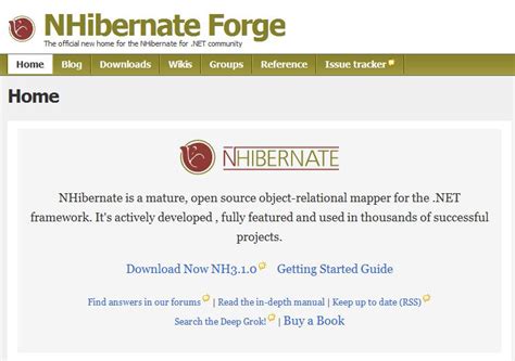 개발자 커뮤니티 [nhibernate강좌] 16 nhibernate 들어가기