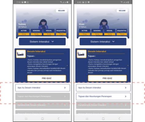 Sub Chapter Interaction Design For Sequential Learning Styles