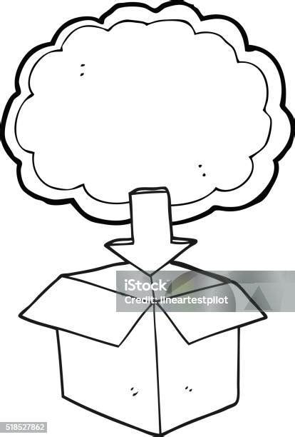 흑백 말풍선이 있는 다운로드부스터 클라우드 기호까지 귀여운에 대한 스톡 벡터 아트 및 기타 이미지 귀여운 그리기 기이함 Istock
