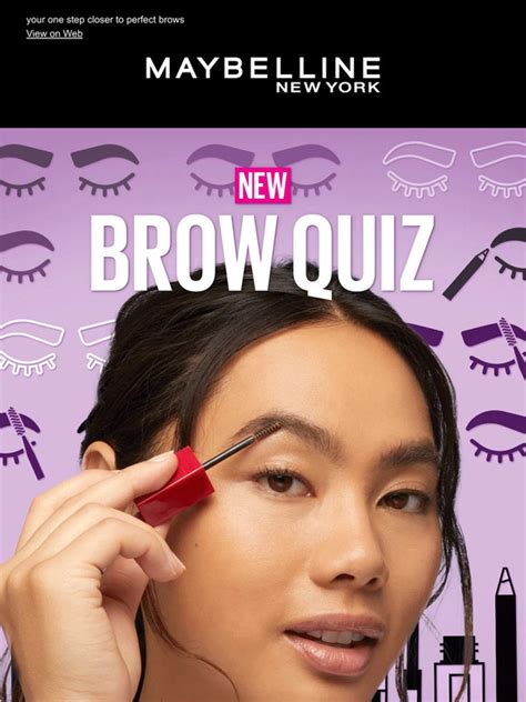 Maybelline Brow Day Hype Try Our New Quiz ⭐ Milled