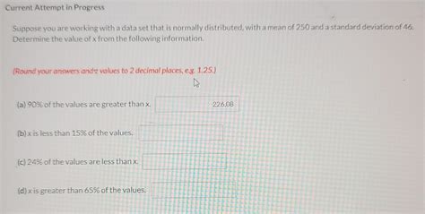 Solved Suppose You Are Working With A Data Set That Is Chegg