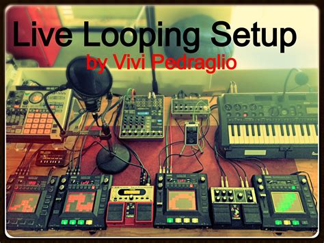 Vivi Pedraglio Live Looping Setup By Vivi Pedraglio