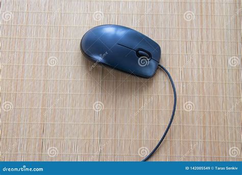 Computer Mouse Wired Main Peripheral Device Stock Image Image Of