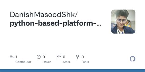 github danishmasoodshk python based platform game