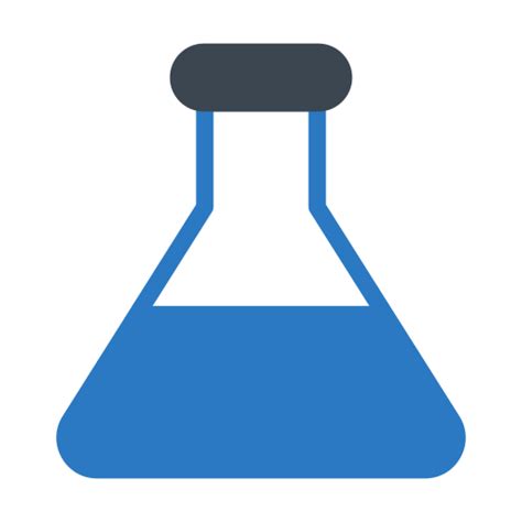 Flask Generic Blue Icon