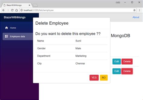 How To Perform Crud Operations Using Blazor With Mongodb