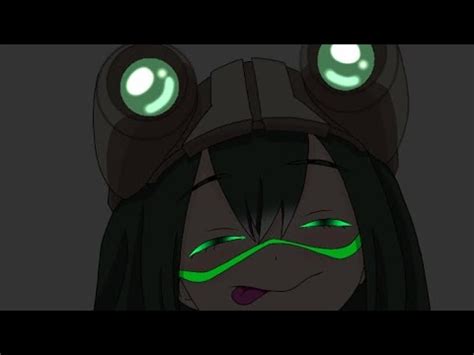 MHA Frog Themed Quirk Tsuyu Anime Speed Line YouTube