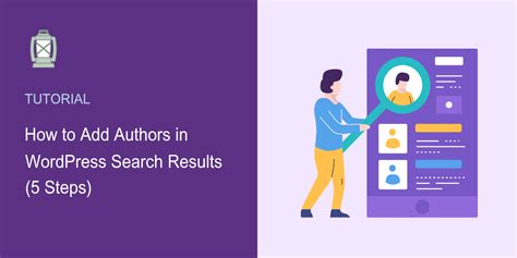 How To Add Authors In WordPress Search Results Steps