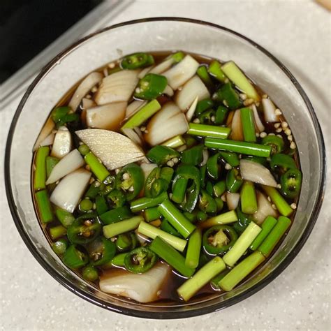 초간단 10분컷 마늘쫑 장아찌 담그기