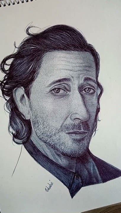 آدرین برودی بازیگر فیلم زیبایthe Pianistچهره بازیگرانمحبوب Drawing