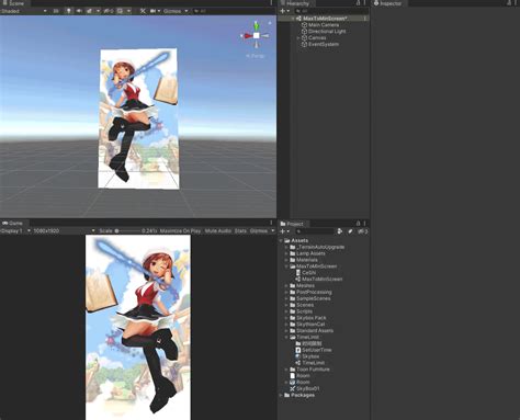 Unity3D 根据不同的屏幕缩放UI在横屏上运行竖屏软件 考拉宝贝 博客园