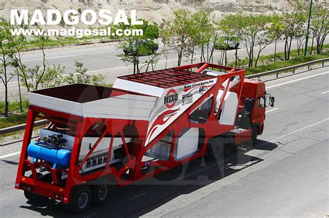 بچینگ پلانت موبایل بچینگ سیار Mtw460 مادگسل