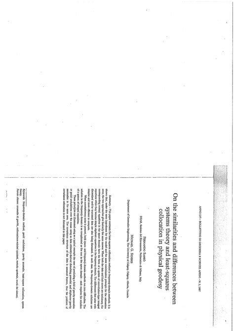 Pdf On The Similarities And Differences Between Systems Theory And