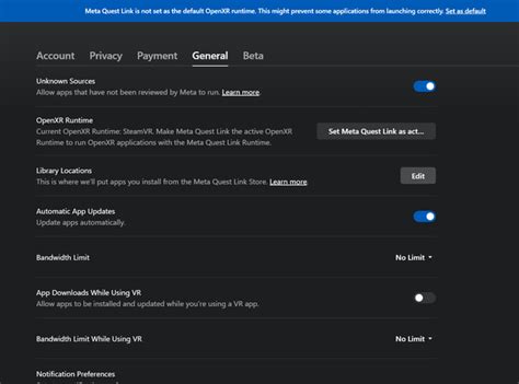 openxr error r oculusquest2