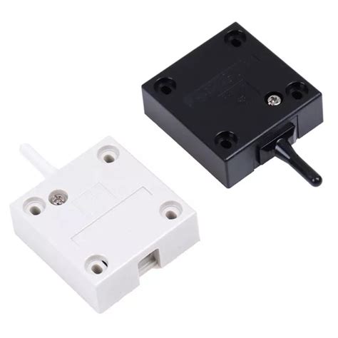 1pcs Automatic Reset Switch Wardrobe Cabinet Light Switch Door Control