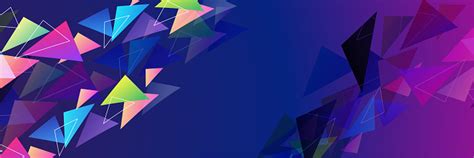 다채로운 바우하우스 기하학적 추상적 와이드 배너 배경 벡터 추상 그래픽 디자인 배너 패턴 배경 템플릿 0명에 대한 스톡 벡터 아트 및 기타 이미지 Istock