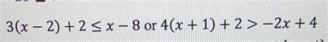 Solved Find Solution Set For Inequality Express In Interval Chegg Com