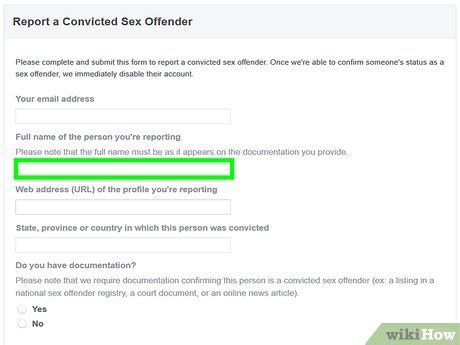 Easy Ways To Report A Sex Offender On Facebook Steps