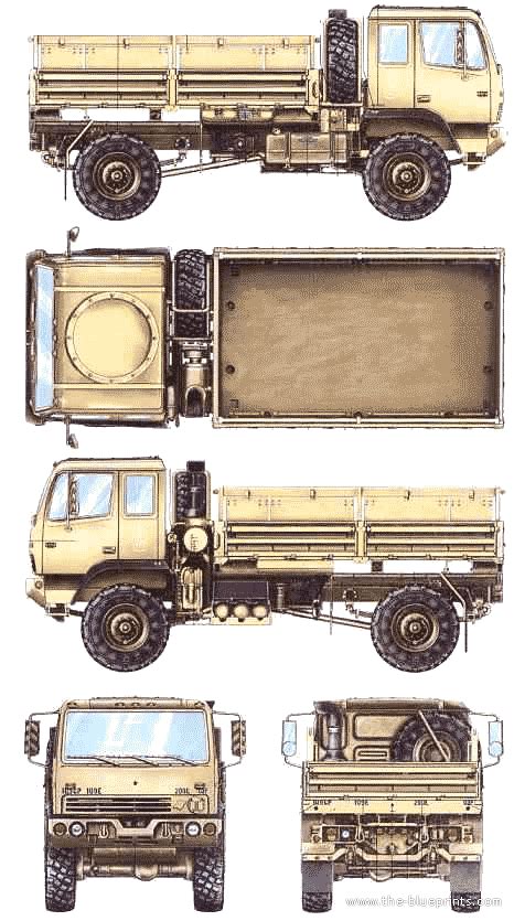 Explore Free Blueprints For Other M1078 Lmtv Heavy Truck Heavy Duty