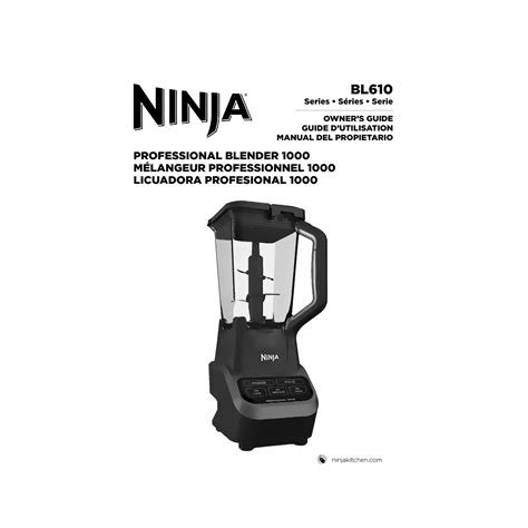 How To Clean Ninja Professional Blender 1000 At Raymond Eudy Blog