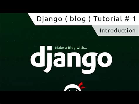 Free Video Django Tutorial Create A Blog From Net Ninja Class Central