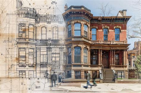 Blueprint To Reality Architectural Evolution In Design And Construction Victorian Townhouse