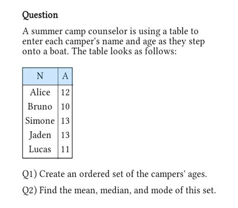 Mean Median And Mode Example Word Problem