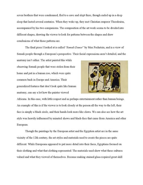 Visual Analysis Project African And European Perspectives — Meridian Academy