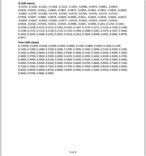 Solved Conservation Of Volume And Matlab 1 6 Please