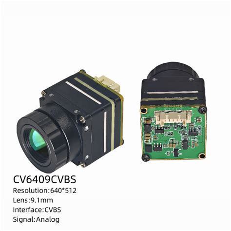 640 512 High Resolution 9 1mm Focal Length Infrared Thermal Search Thermal Imaging Camera Core