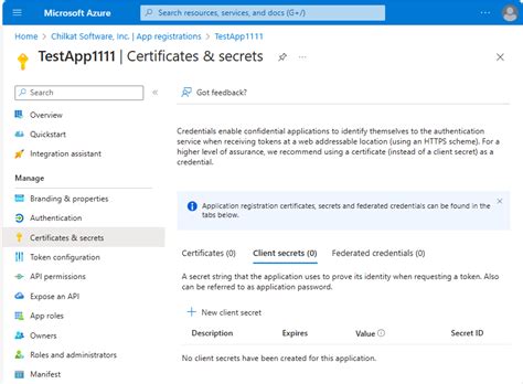 Oauth2 Client Credentials Azure App Registration Chilkat Tech Notes