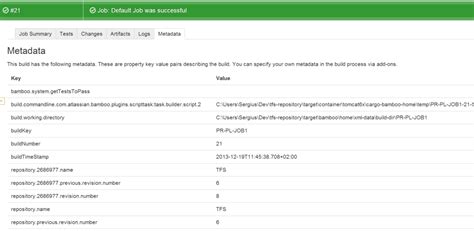 tfs repository version history atlassian marketplace