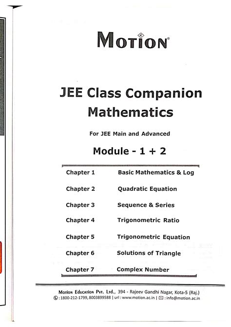 SOLUTION Iit Jee Module Notes Jee Studypool