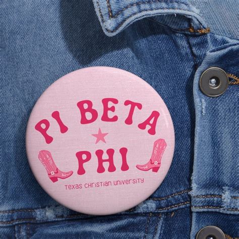 Pi Phi Tcu Pins Etsy