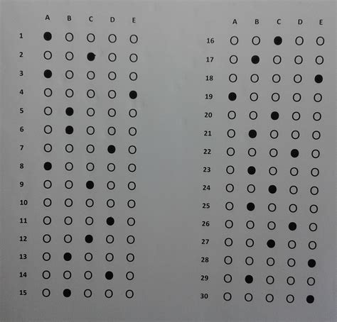 OMR For Camera Based Images Using MATLAB Stack Overflow