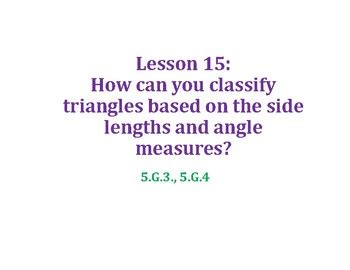 Geometry Triangles PowerPoint By Natalie Toala TpT