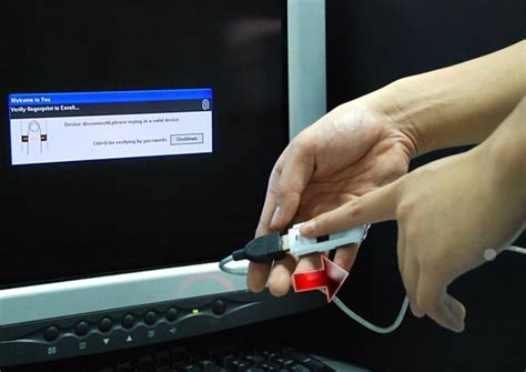 USB Fingerprint Security Flash Drive