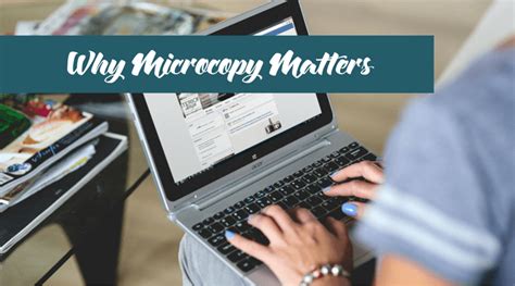 Why Microcopy Matters Big Sea