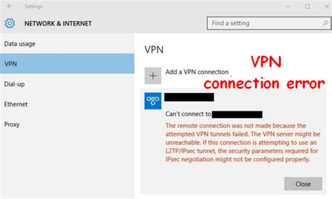 How To Fix The Vpn Error On Your Windows 10 Computer Minitool