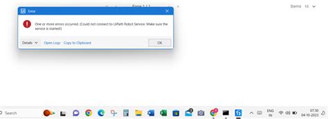 Unable To Downlaod Uipath Application In My System Due To Below Error