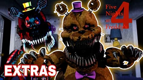 Five Nights At Freddy 4 Extras Youtube