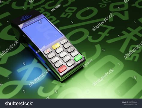 Payment Machine Pos Terminal Bank Terminal Stock Illustration 2025730040 Shutterstock