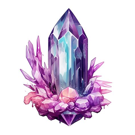 Magic Crystal Vector Clipart Mystical Halloween Witch Crystal Witch