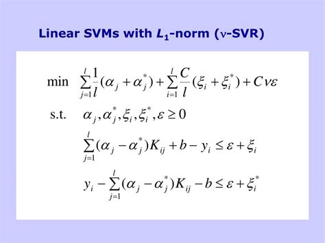 ppt introduction support vector regression qsar problems and data
